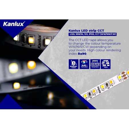 colour temperature tunable strip