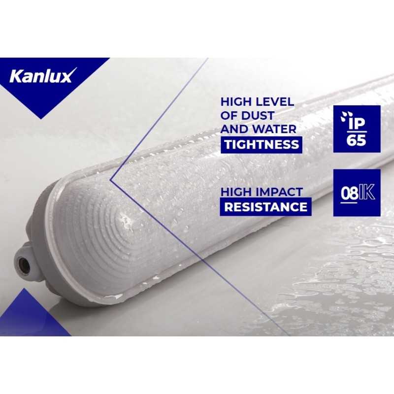 bright linear dust and water resistant fitting