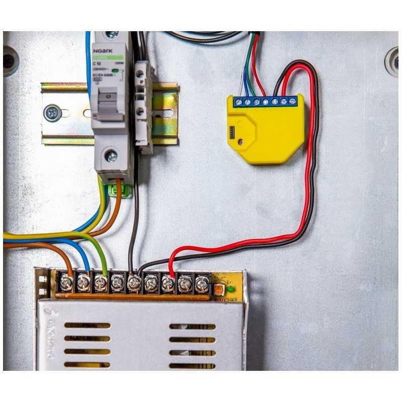 shelly rgbw2 controller