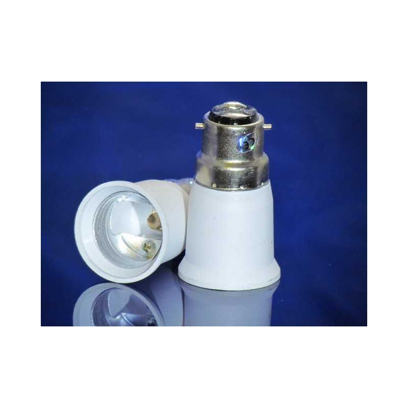 B22 to E27 adapter