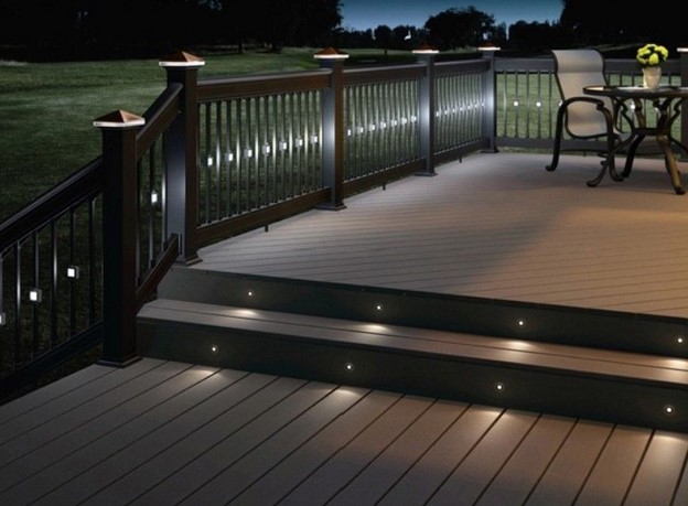 12vdc LED Point Lights Small Decking Spot Plinth Light Coolwhite