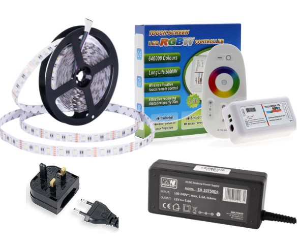 RGBw Strip Kit, colour changing led strip